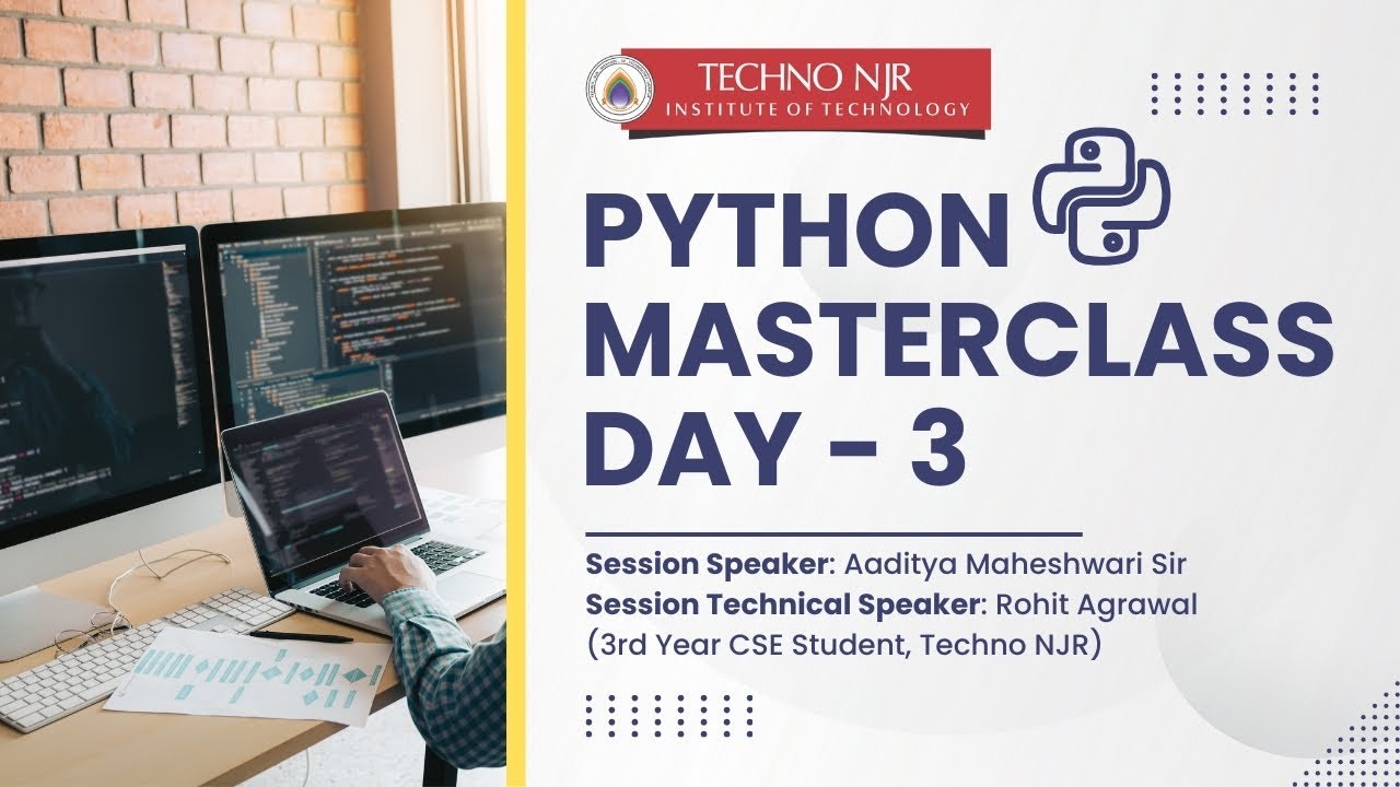 Python Masterclass Day 3 Youtube