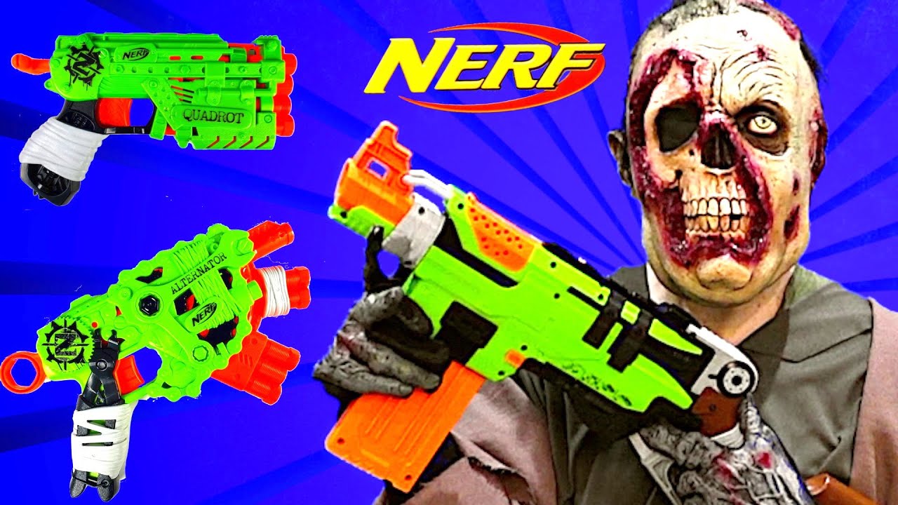 Nerf Gun War Zombies