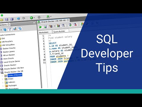 20 Tips For Oracle Sql Developer To Save You Time Youtube