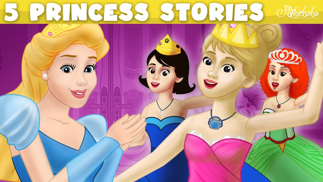 The Bragging Long Hair Princess Princess Story Fairy Tales In English