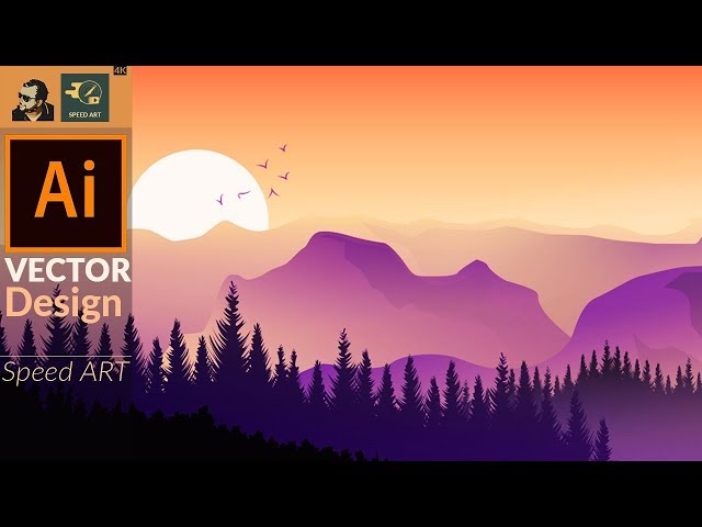 How To Draw A Vector Landscape