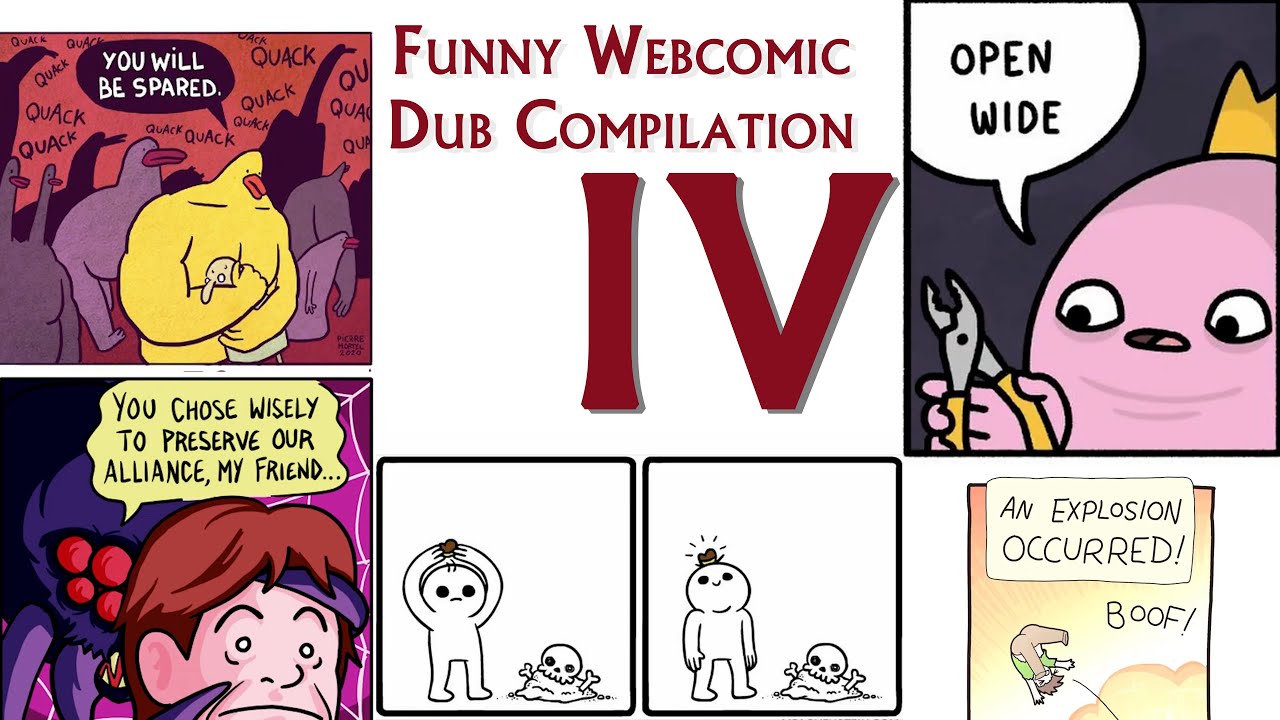 Funny Webcomic Dub Compilation Iv Youtube