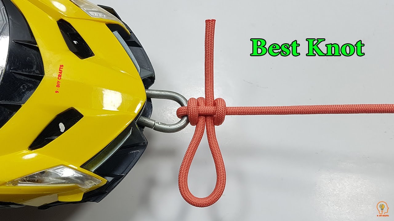 Car Rescue Knot Quick Tow Knots 9diycrafts Youtube
