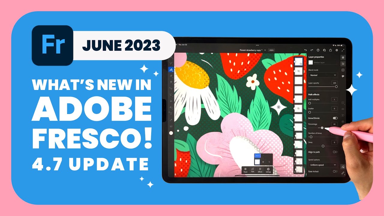What S New In Adobe Fresco 4 7 Update Youtube