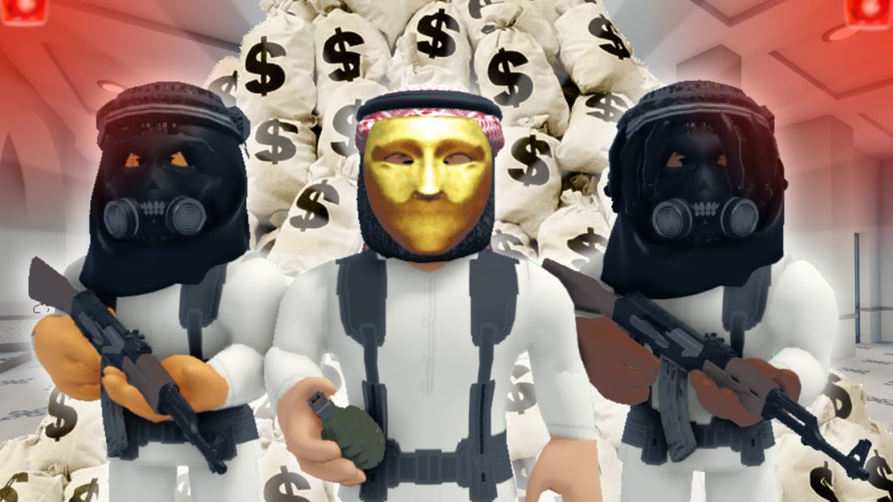 I Robbed The Bank In Roblox Roleplay Youtube