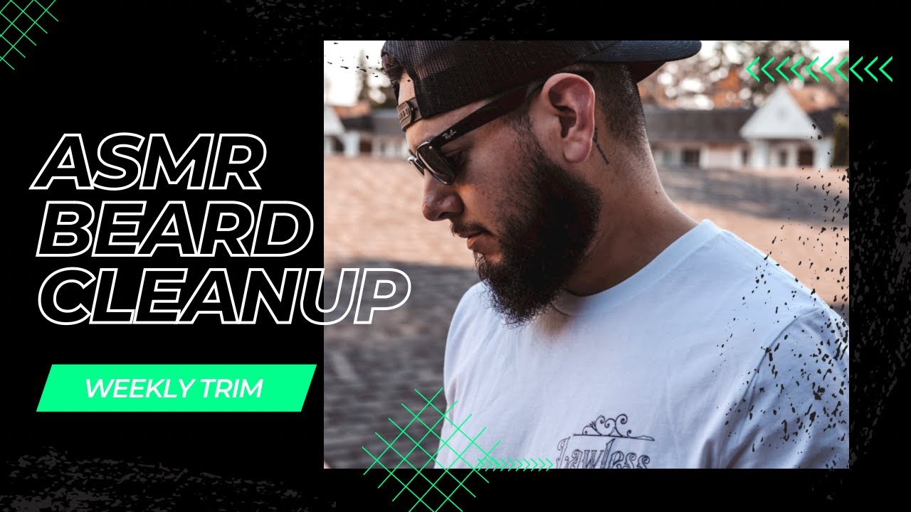 Asmr Beard Trimming Relaxing Sounds For Perfect Grooming Youtube