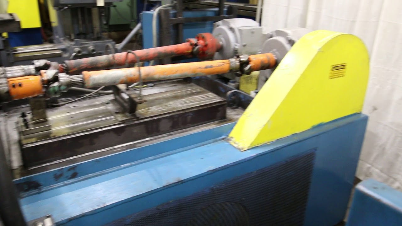 71134 Tesker Thread Rolling Machine Youtube