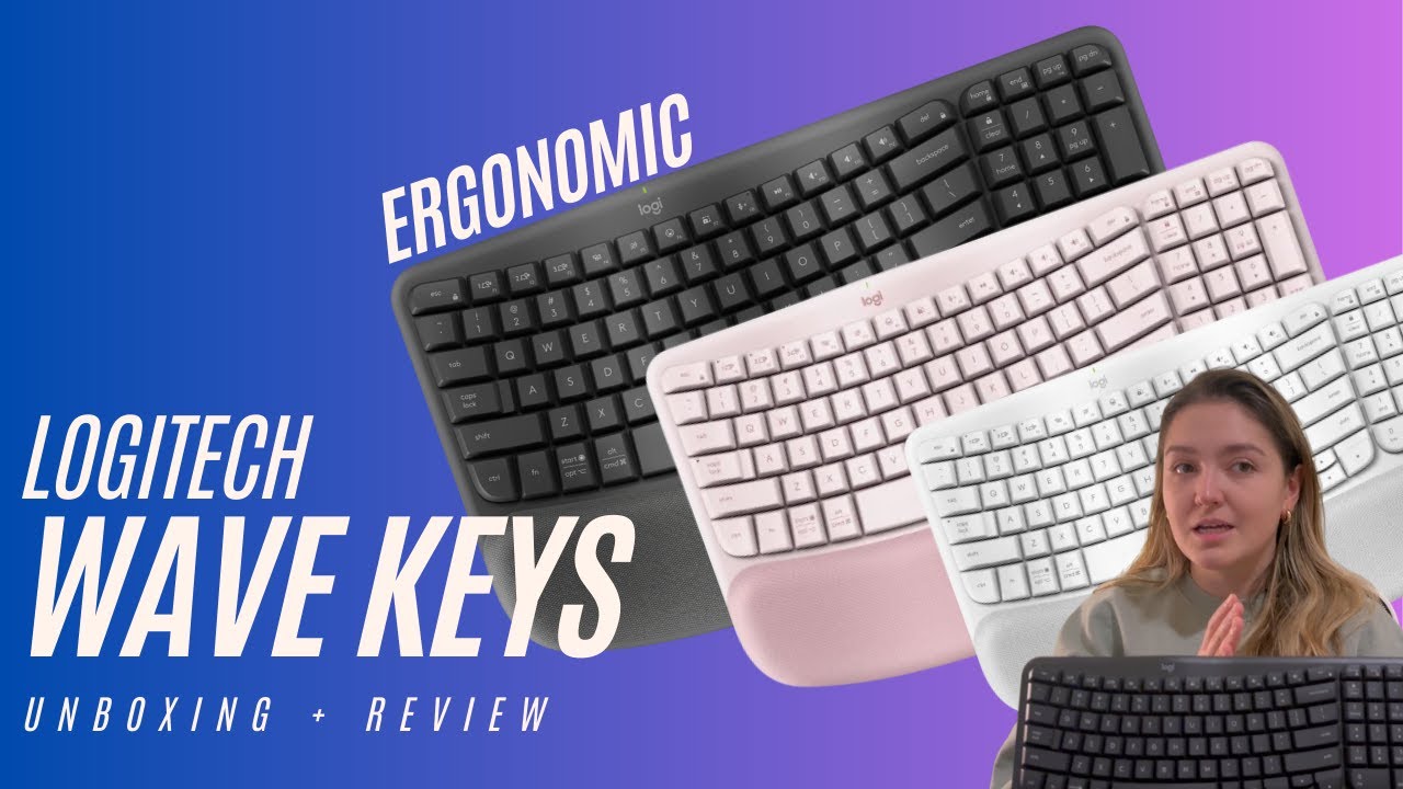 Logitech Wave Keys Unboxing Review And Asmr Youtube