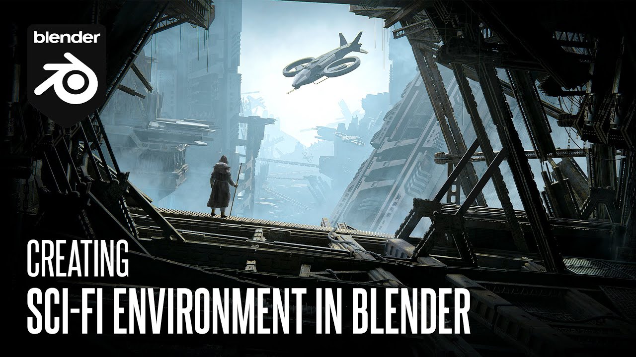 Creating Sci Fi Environment In Blender 3 1 Youtube
