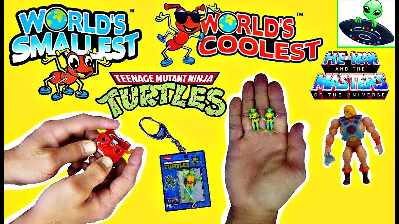 World S Smallest World S Coolest Toys Youtube