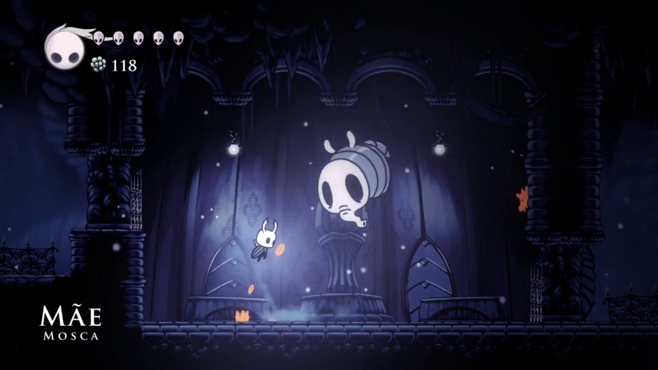 Hollow Knight Primeiro Desafio Mãe Mosca 1 Pedaço Da Máscara De