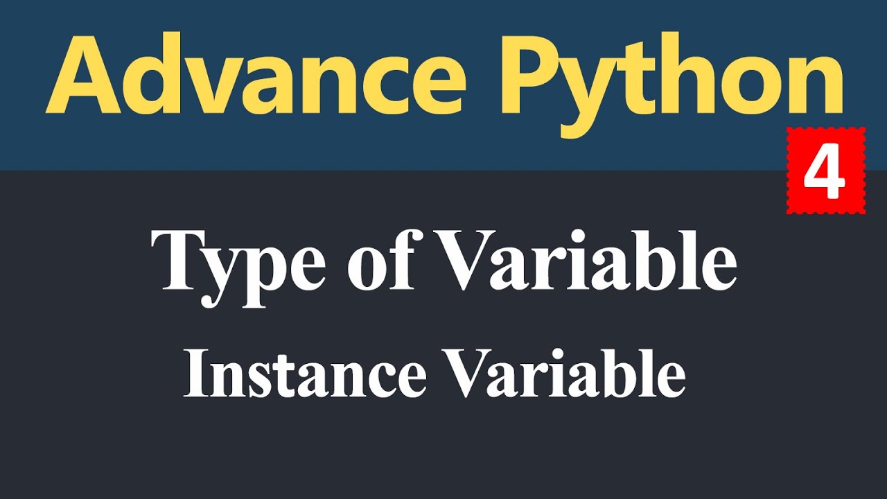 Instance Variable In Python Hindi Youtube