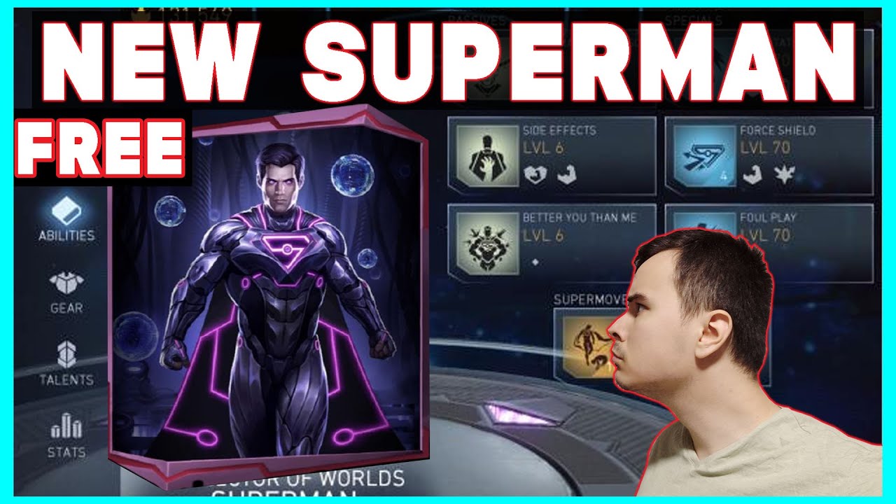 New Legendary Superman As Challenge Character You Can Farm Injustice 2