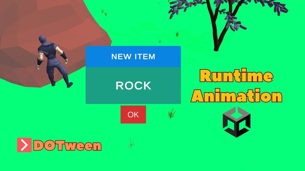 Unity Ui Animation With Dotween Pop Up Youtube