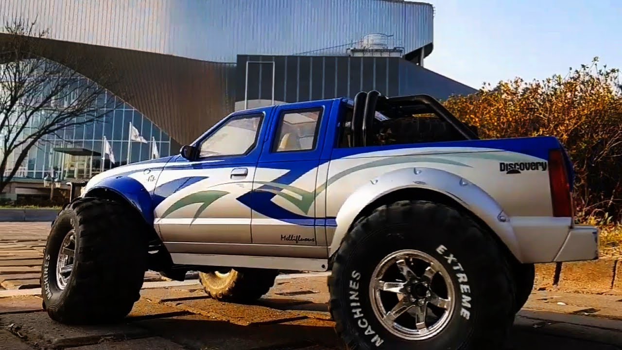 Nissan Frontier Rc Car 1 8 Scale Youtube