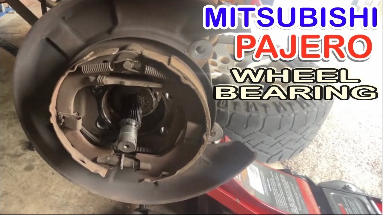 How To Replace Wheel Bearing Pajero At Patricia Sheffield Blog