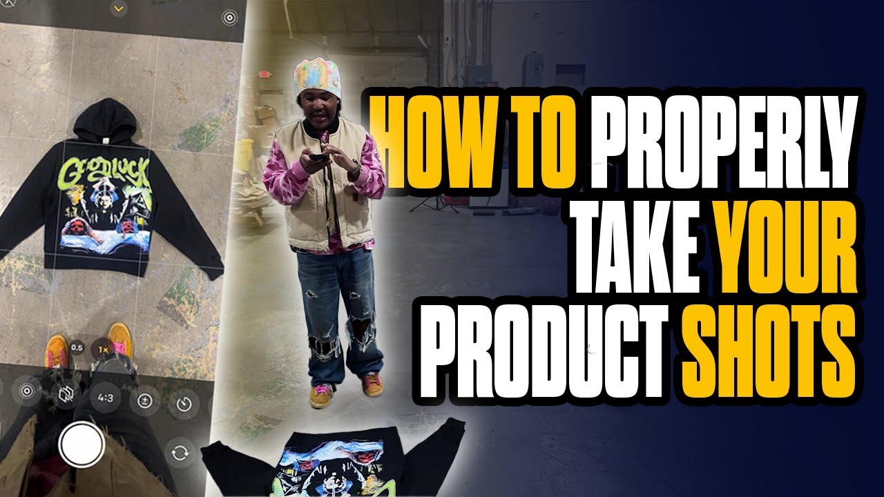 How To Properly Take Your Product Shots Youtube