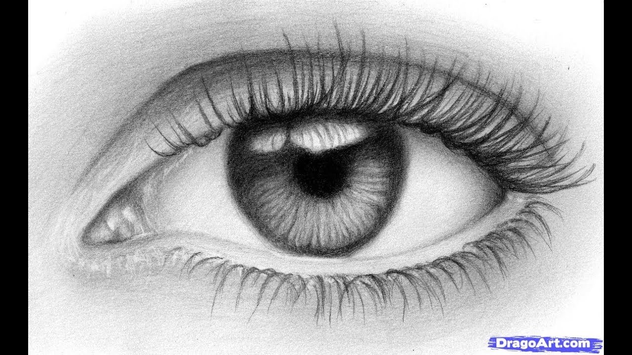 Time Lapse Eye Drawing Youtube