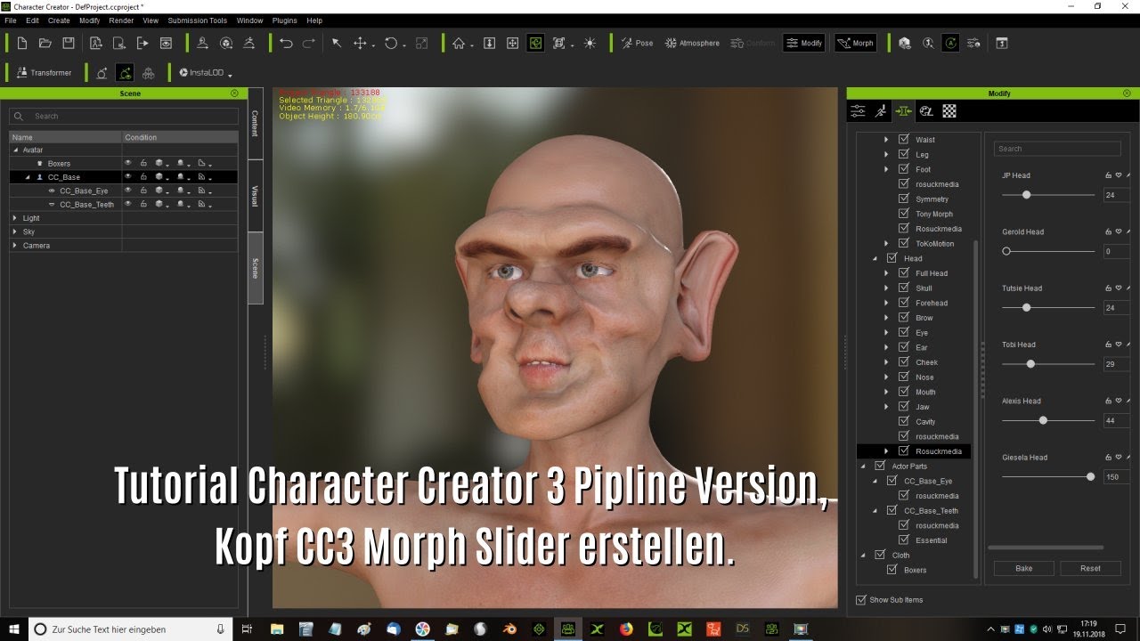 Character Creator 3 Tutorial Soundsaca