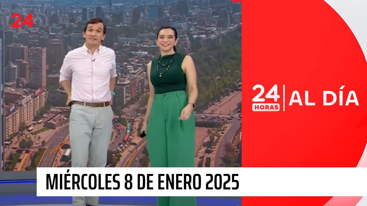 24 Horas Al Día Miércoles 8 De Enero 2025 24 Horas Tvn Chile Youtube