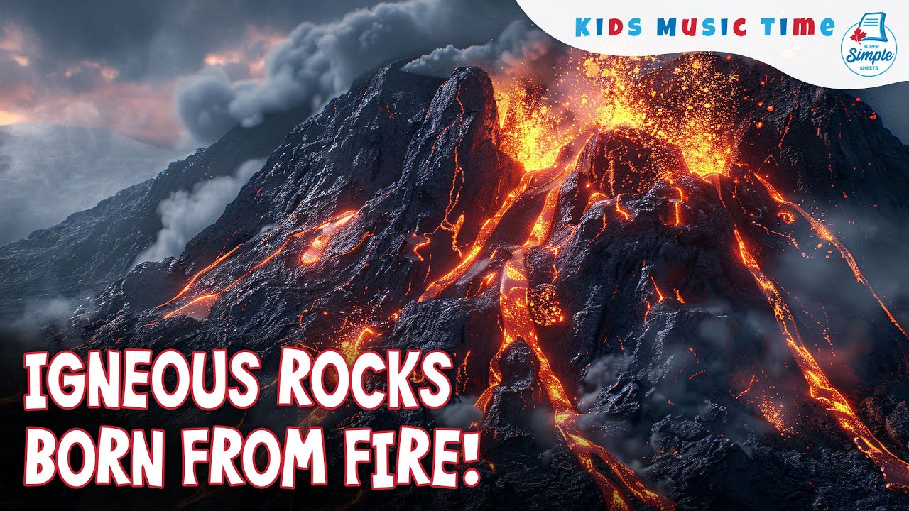 Igneous Rock Song For Kids Science Lesson For Students Youtube