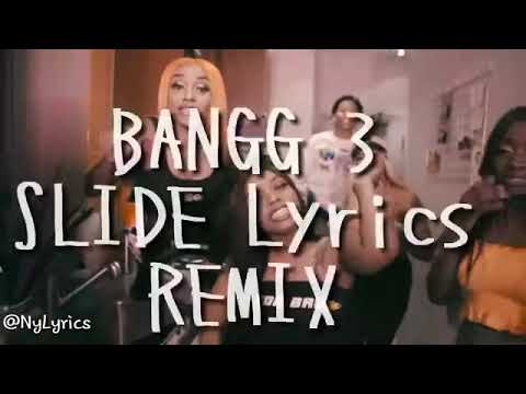 Bangg 3 Slide Lyric Remix Youtube