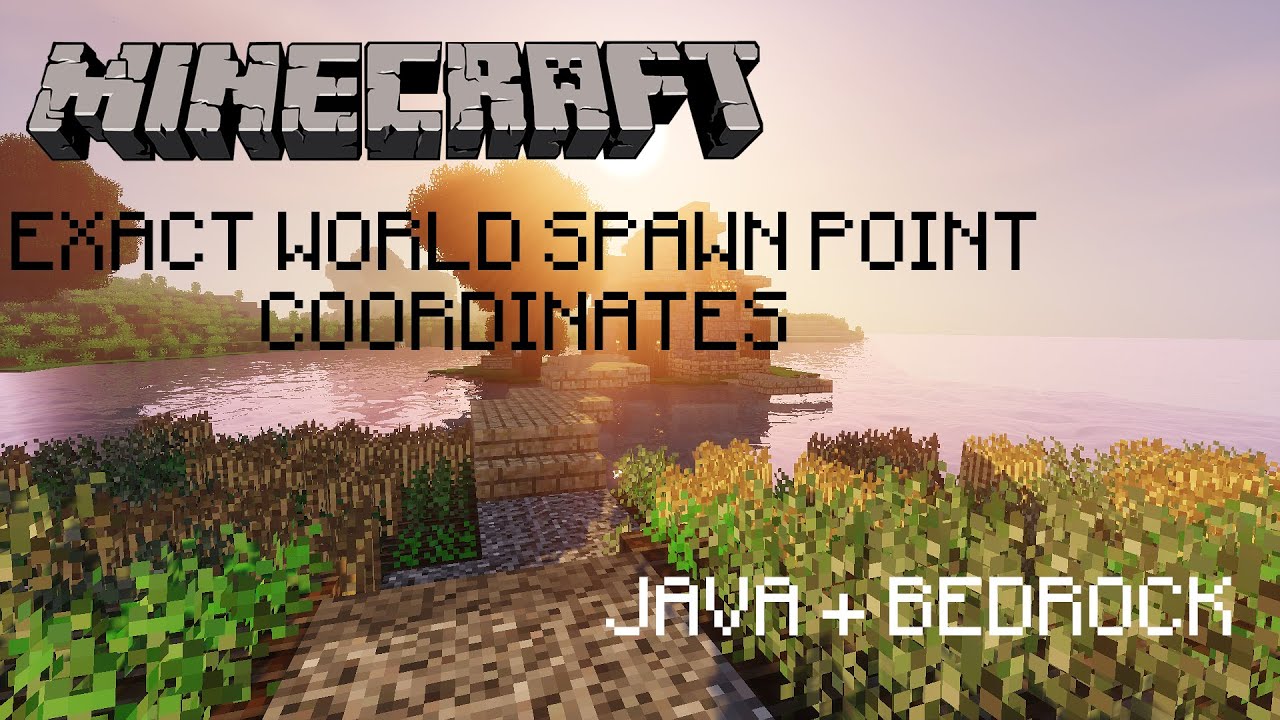 How To Find World Spawn In Minecraft No Compass Youtube