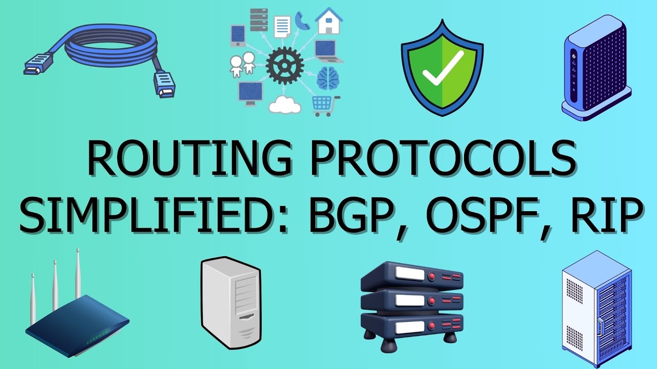 Routing And Routing Protocols Simplified Bgp Ospf Rip Youtube