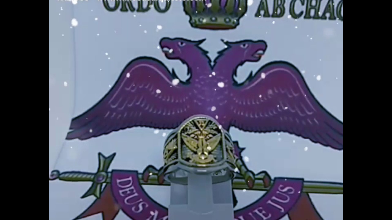 Anel Maçônico águia Bicéfala Reaa Grau 33 Fam088 Youtube