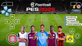 Efootball Pes 2025 Ppsspp New Update Transfer Camera Ps5 Ml Pro Gaming ...