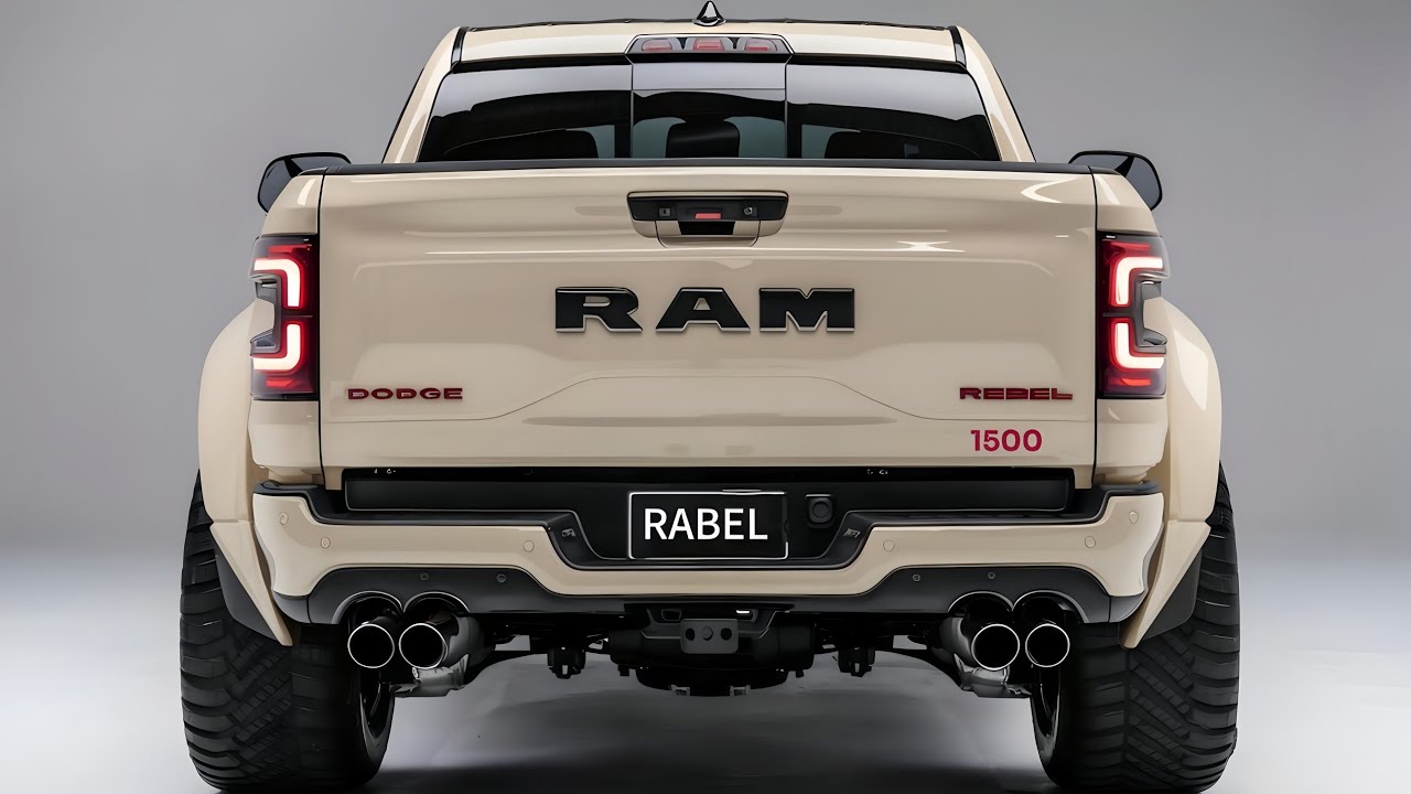 Meet The New 2026 Dodge Ram 1500 Rebel Is Here The Ultimate Off Road