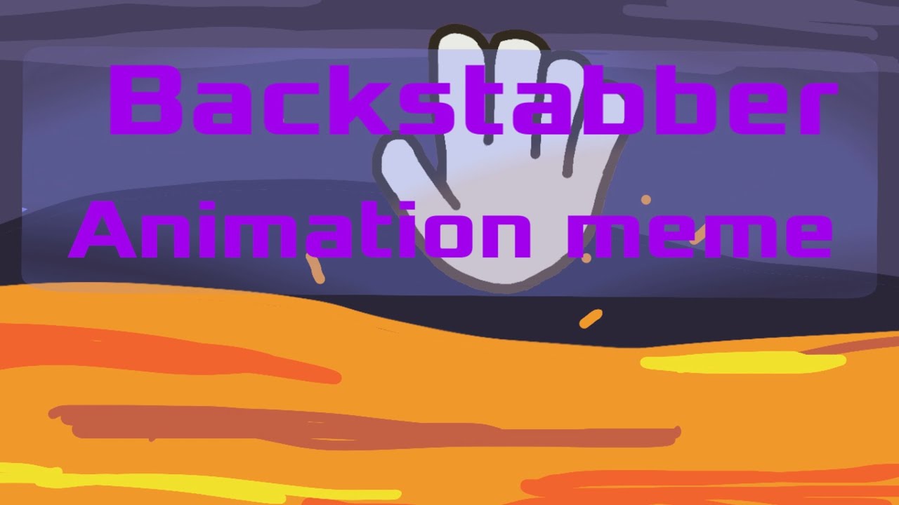 Backstabber Animation Meme Among Us Youtube