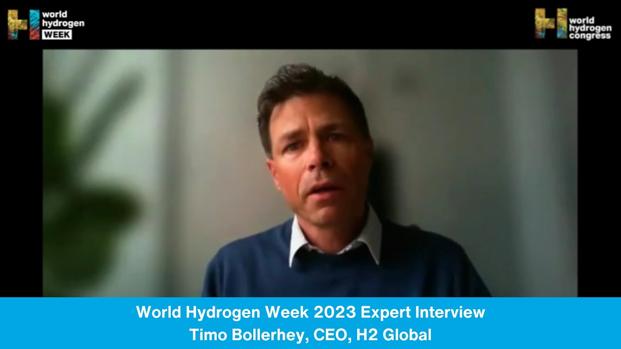 World Hydrogen Week Expert Interview Timo Bollerhey Ceo H2 Global