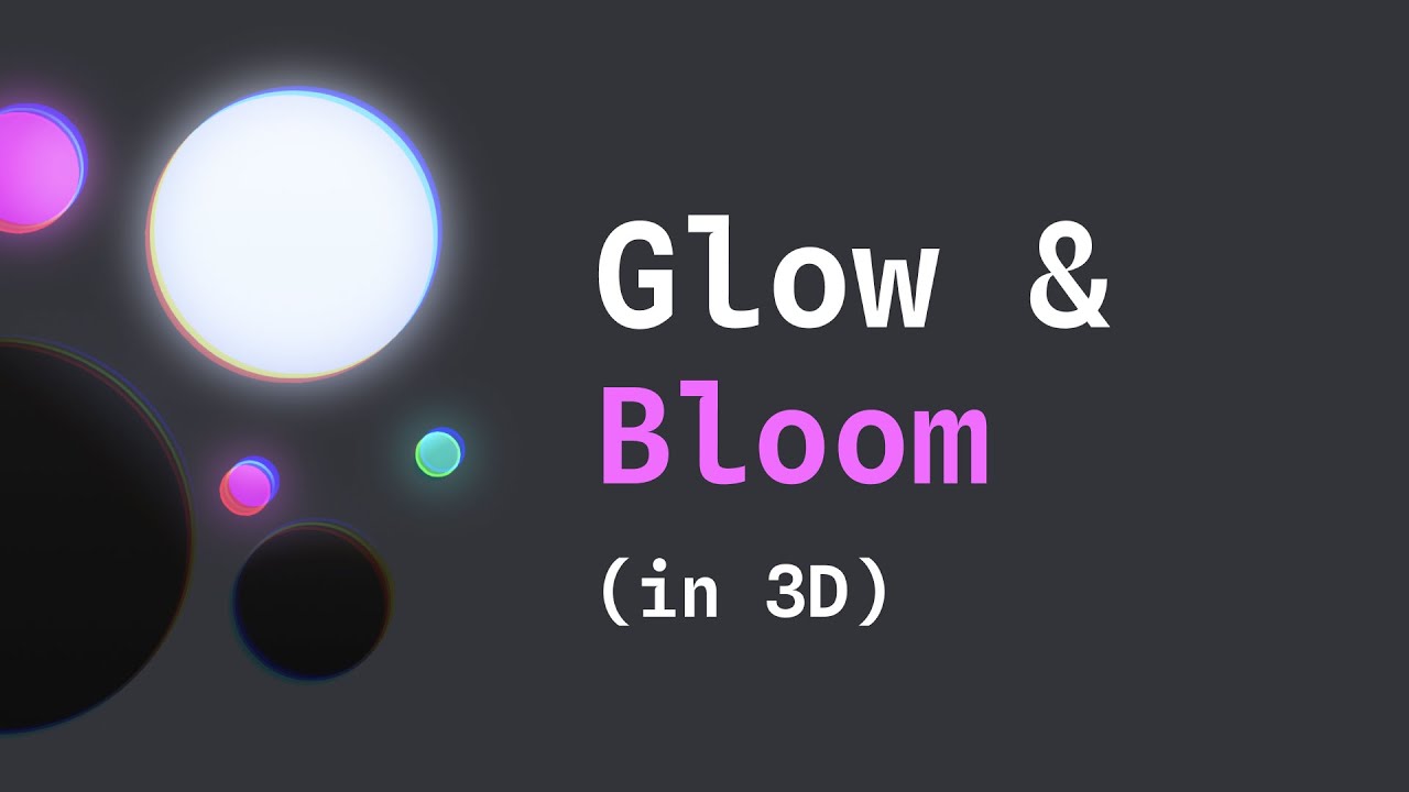 How To Create Bloom And Glow Effects In 3d With Spline Youtube