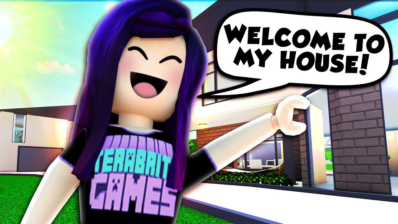 My House Tour Welcome To Bloxburg Roblox Bloxburg Roleplay Youtube