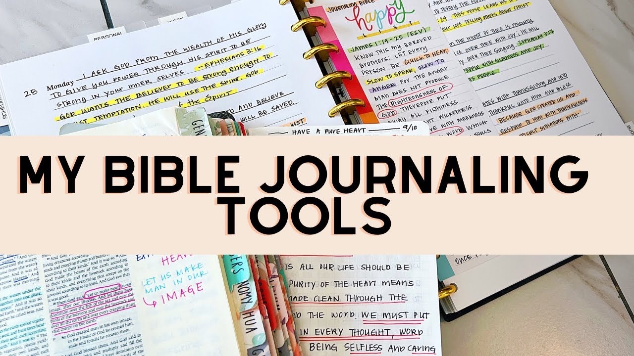 My Bible Study Journaling Tools Biblestudy Howtostudythebible