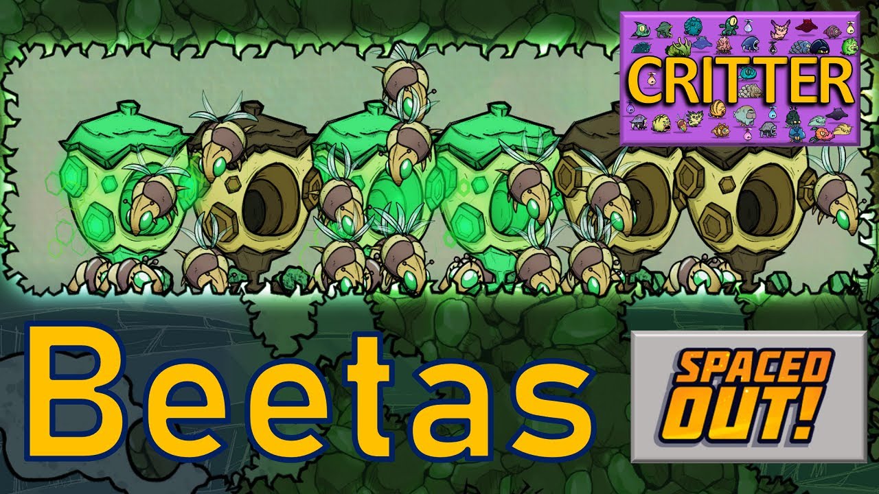 Oxygen Not Included Critter Tutorial Bites Beetas Youtube