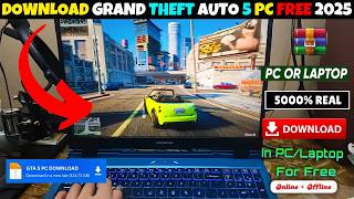 How To Download Gta 5 In Pc Or Laptop Gta 5 For Free Gta 5 2025 Gta 5 ...