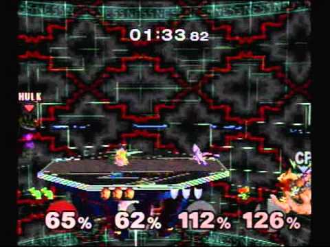 Ssbm Event Match 51 Texture Showcase Hq Bowser Youtube