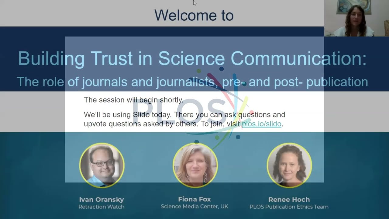 Building Trust In Science Communication Youtube