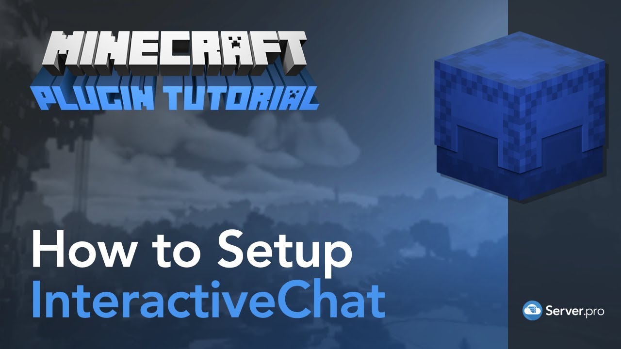 How To Setup Interactivechat Minecraft Java Youtube