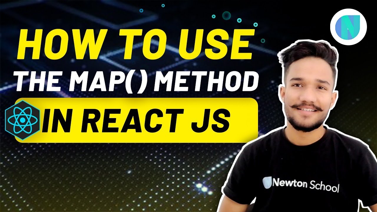 How To Use The Map Method In React Js React Js Tutorials Youtube