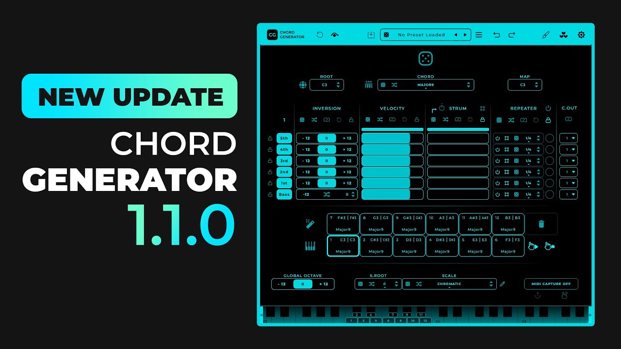 New Chord Generator Update 1 1 0 Youtube
