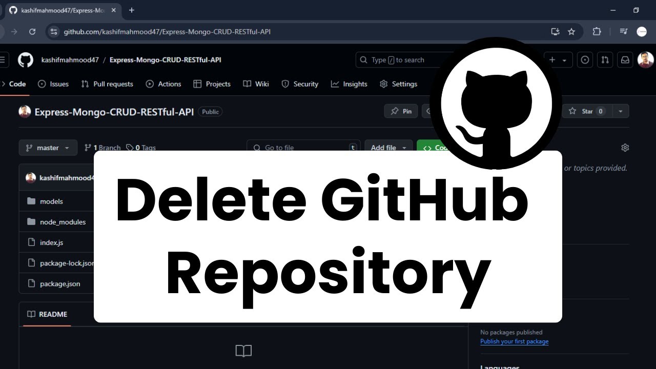 How To Delete A Repository In Github Step By Step Guide Youtube