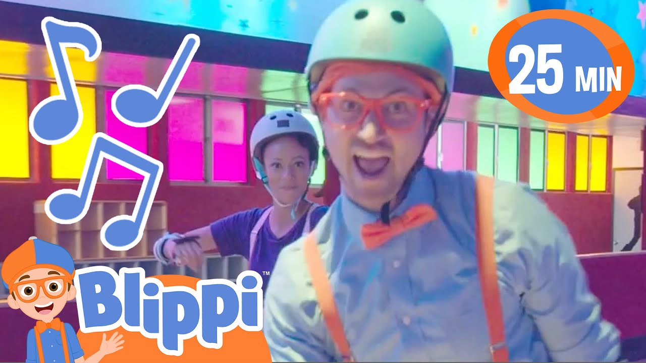 Fun Fun Fun Blippi Educational Songs For Kids Youtube