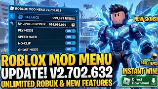 Roblox Mod Apk V2 702 622 Gameplay Roblox Mod Menu Apk Unlimited Robux ...