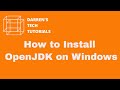 How To Download And Install Openjdk Java 17 64 Bit On Windows 11 Operating System Turker Ozturk ...