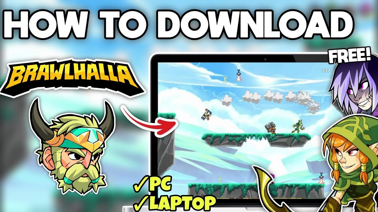 How To Download And Play Brawlhalla For Free On Pc Or Laptop Easy