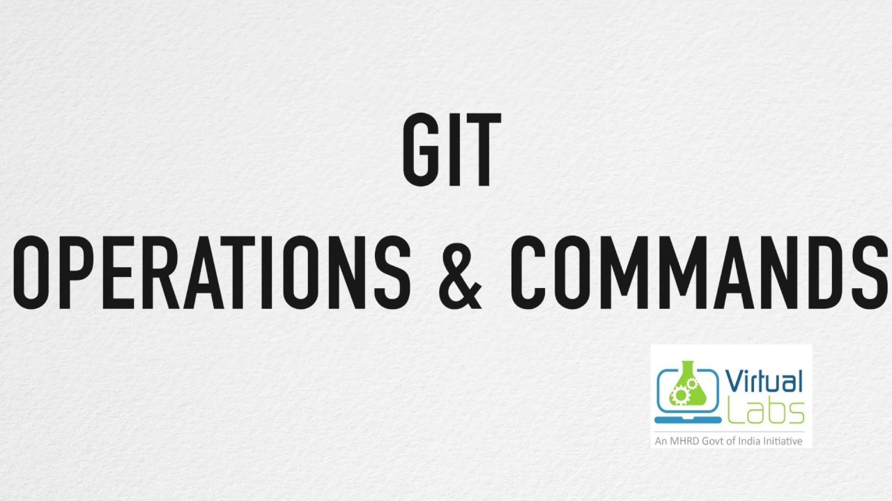 Git Operations Commands Youtube