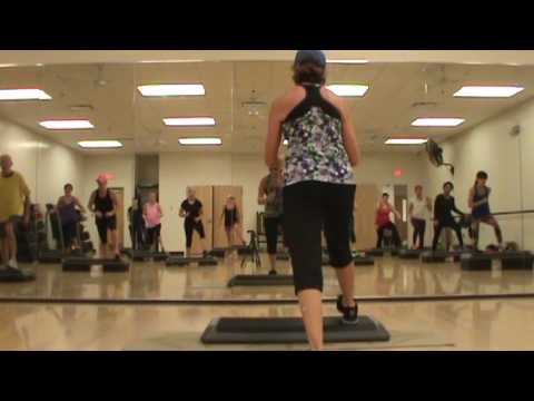 Basic Step Aerobics Cardio Class Youtube